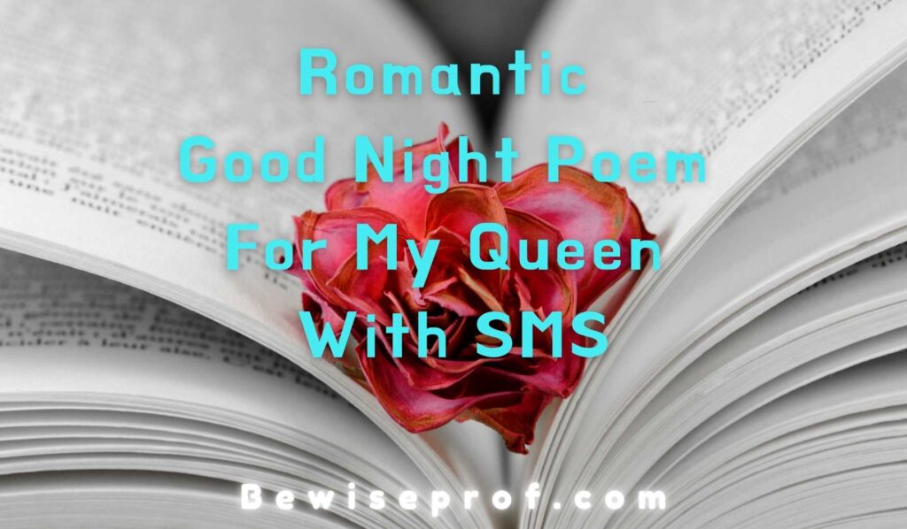 Romantic Good Night Poem For My Queen With SMS - Adult Guest Blog Posting Website for Perth ...